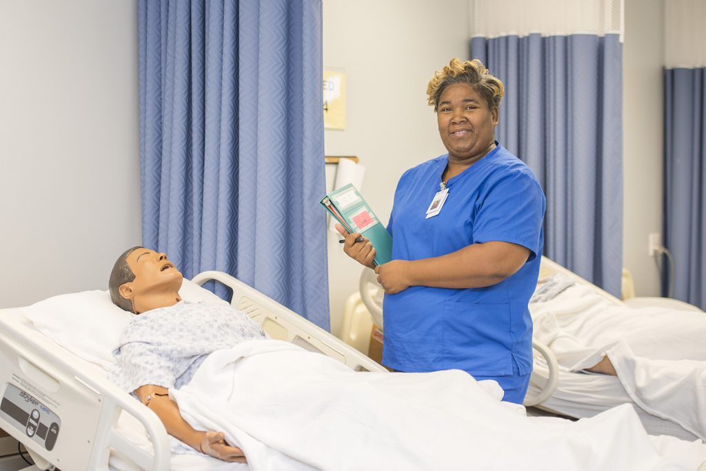 KCC Stories: Nursing student, nurse aide LaShonda Gamble wants to do ...
