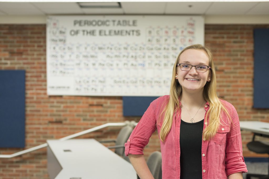 KCC Stories: Gold Key Scholar Autumn Thornton is studying science ...