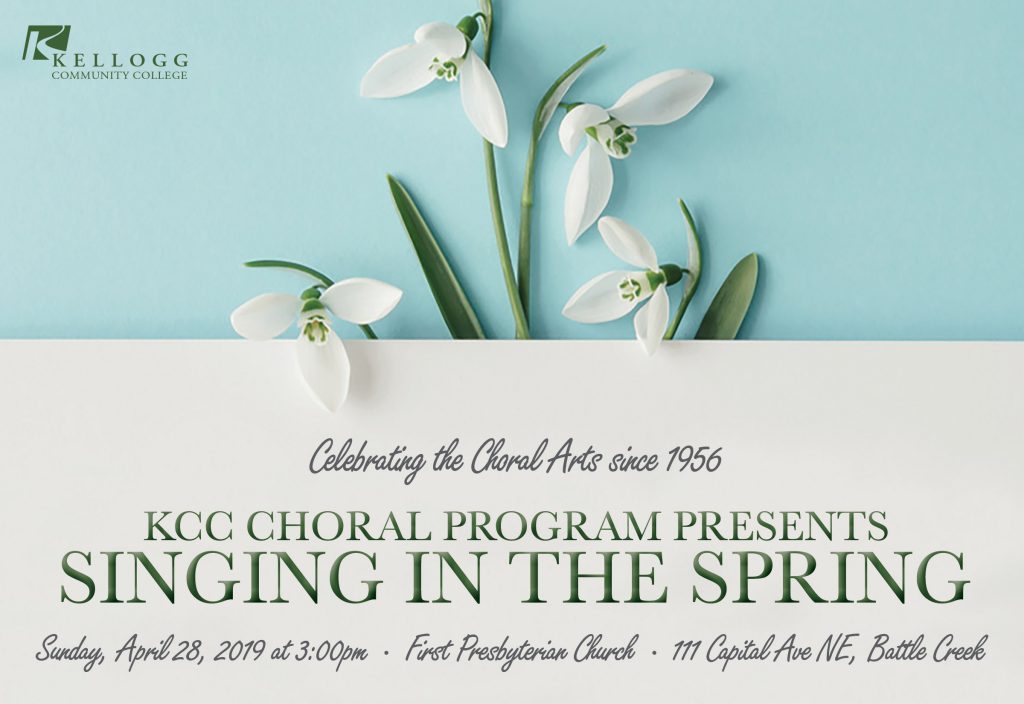 KCC’s annual “Singing in the Spring” choral concert is April 28 – KCC Daily