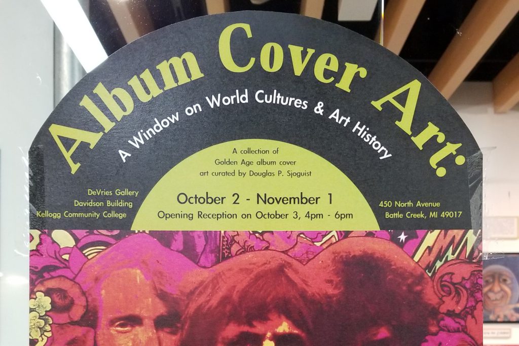 KCC hosts album cover art collection in new exhibit – KCC Daily