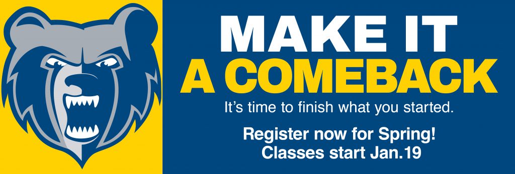 Registration now open for KCC’s next semester, which begins in January ...