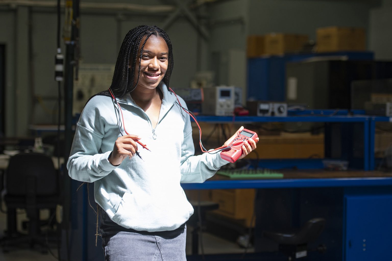 Q&A interview with Industrial Electricity and Electronics student Zaire ...