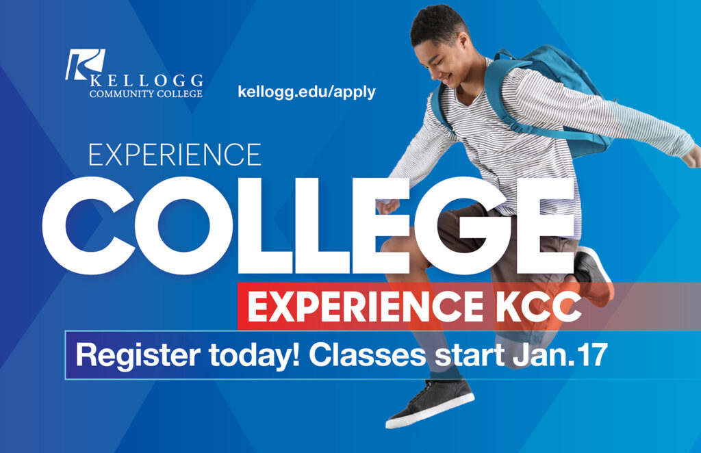 Kellogg Community College asks students to “Experience KCC” through ...