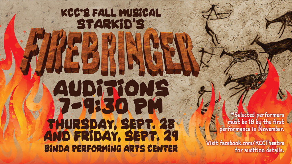 KCC Theatre holding auditions for StarKid’s “Firebringer” Sept. 28-29 ...