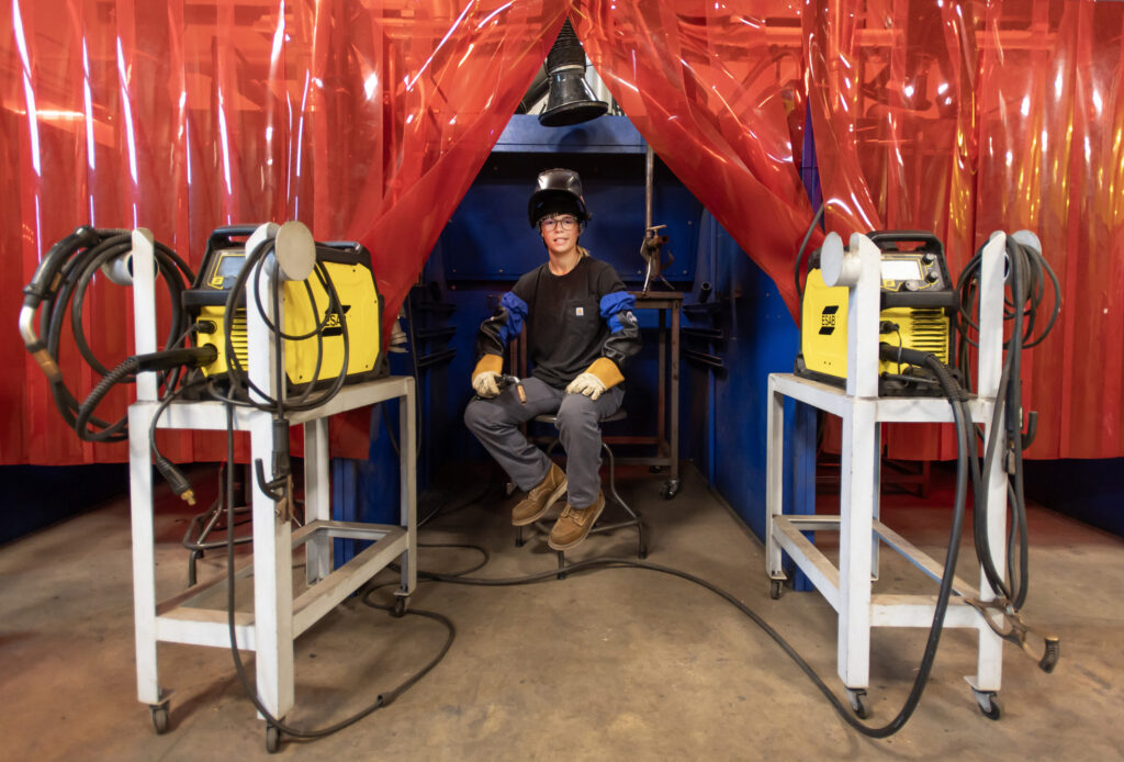 Q&A with Industrial Welding student Aria Trayer – KCC Daily
