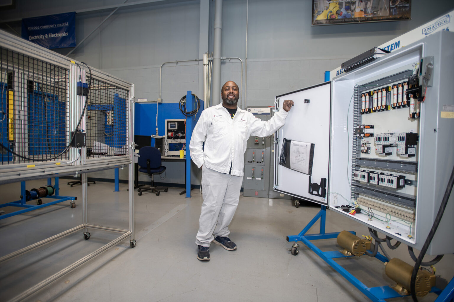 The student becomes the master: Former Industrial Trades student Martin ...