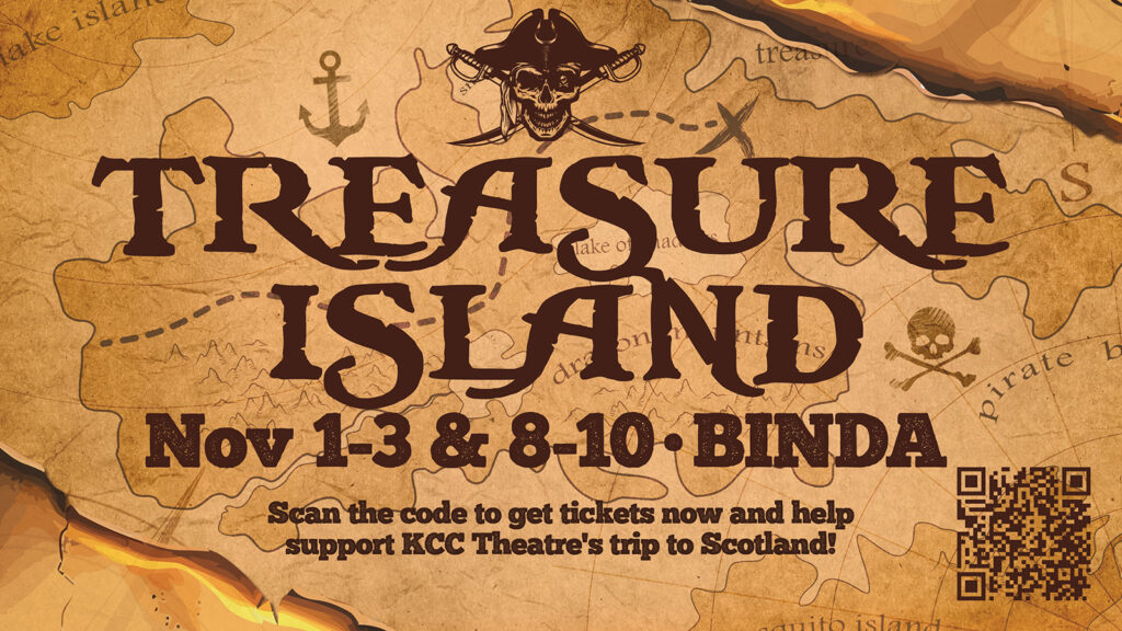 KCC Theatre presents action-packed “Treasure Island” in November in ...